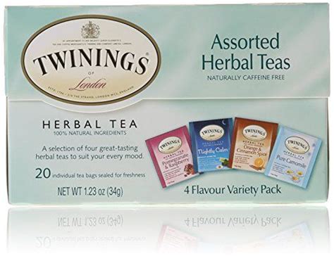 Twinings Assorted Herbal Tea 20 Count
