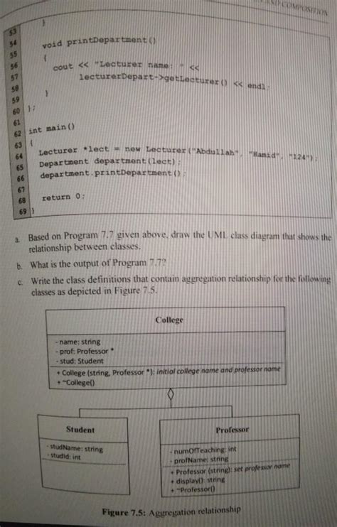 Solved 7program 77 Include Include Using Namespace