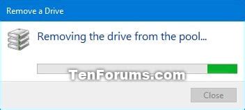 Remove Disk From Storage Pool For Storage Spaces In Windows 10 Tutorials