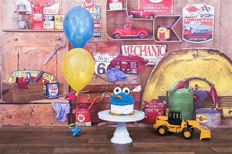 بک دراپ تولد تم کوکی و هیولا کد 202 عکس گراف