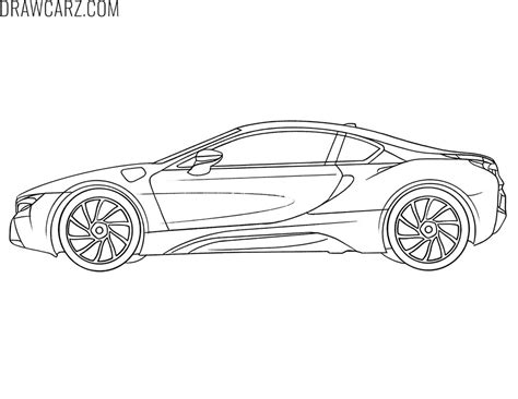 Bmw Coloring Pages Drawcarz
