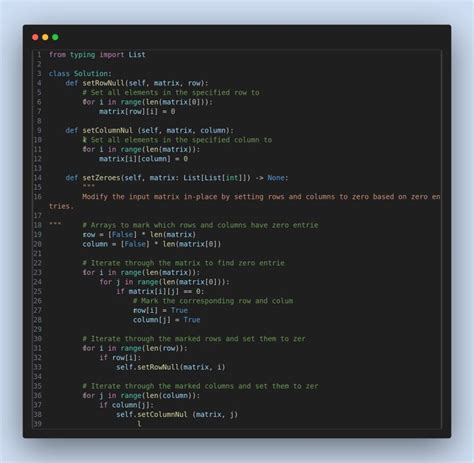 successfully solved zero matrix problem with leetcode rahman azizur posted on the topic