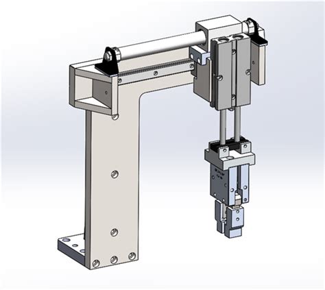 自动取料机械手3d模型下载三维模型solidworks模型 制造云 产品模型
