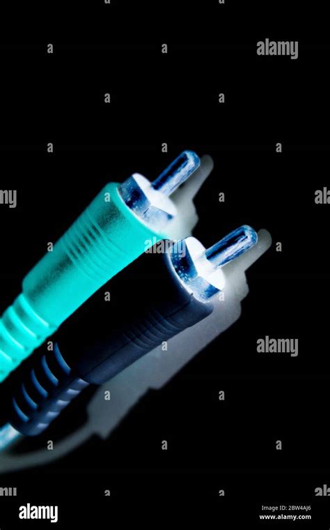 A Picture Of Audio Pin Stock Photo Alamy