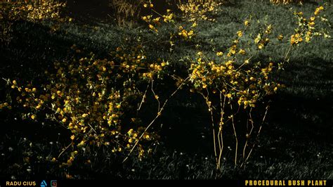 houdini tutorial procedural bush flippednormals
