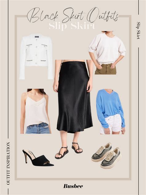 12 Black Skirt Outfit Ideas From Casual To Glamorous