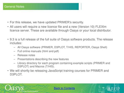 Ppt Oasys Primer 93 October 2008 Powerpoint Presentation Free