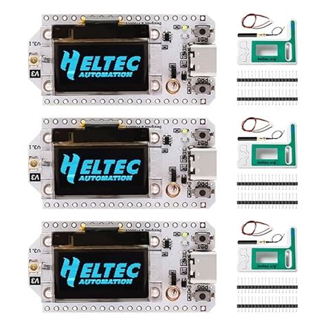 3 set esp32 lora development board with case lora v3 meshtastic esp32