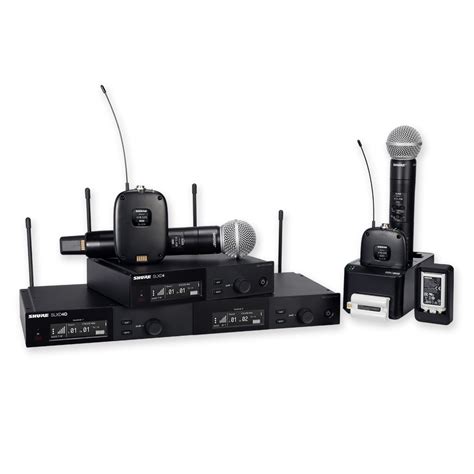 Shure Slx D Digital Wireless 시스템 디지털 무선 마이크 왕국을 완성하다 Avmix Gear