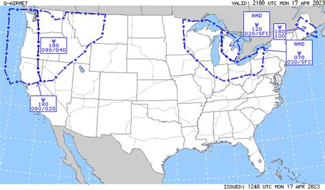 Eztip G Airmets Versus Forecast Icing Product
