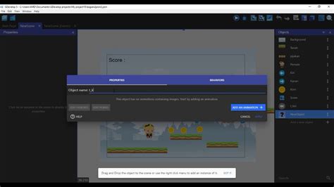 Tutorial Membuat Game Dengan Gdevelop Membuat Game Android Bagian 1 Youtube