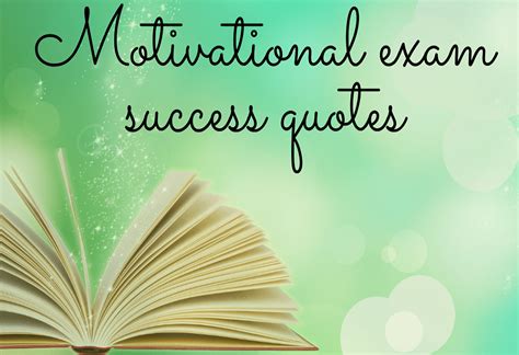 Success Exam Quotes