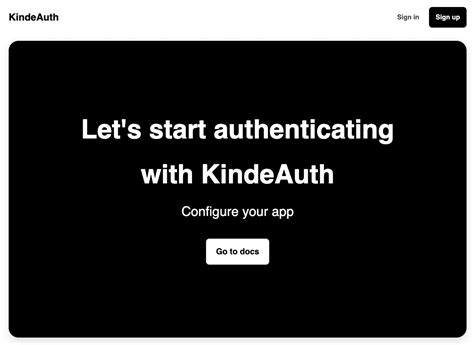 Deploy An App On Vercel Kinde Docs