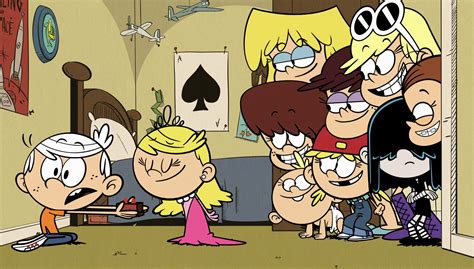 Image S1e06a Lincoln Surprised Rest Of Sisters Comepng The Loud