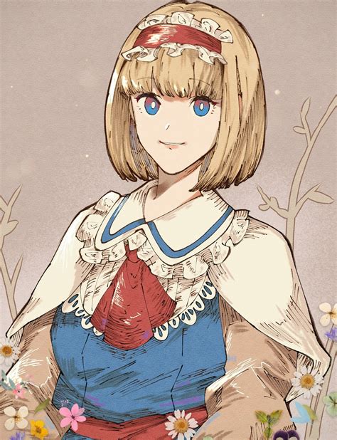Safebooru 1girl Alice Margatroid Aojirozame1228 Ascot Blonde Hair