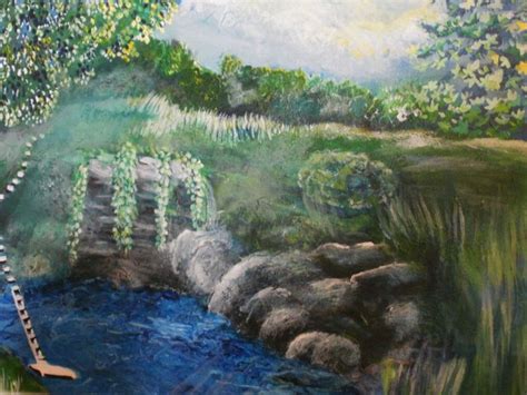 Acrylic On Particle Bored