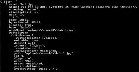node js using socketio file upload to upload multiple files stack