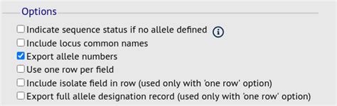 Isolate Record Export — Bigsdb 1490 Documentation
