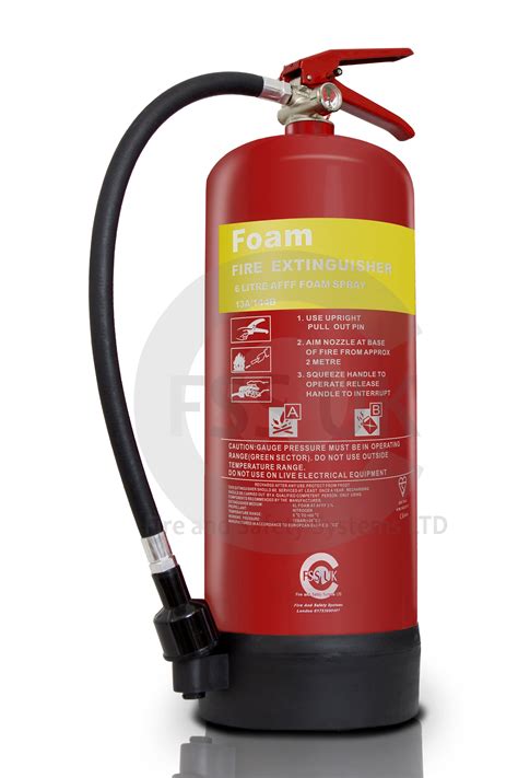 6 Litre Foam Afff Fire Extinguisher British Standard Kitemark