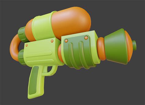 Artstation Splattershot Splatoon Fan Art