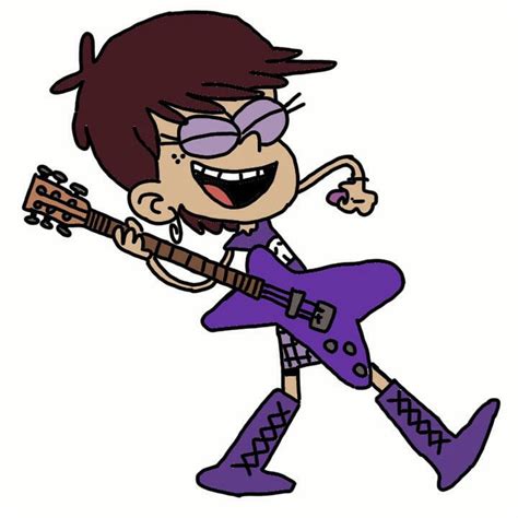 Luna Loud Rocking On Her Guitar By Lunaloudfan20 On Deviantart