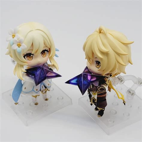 넨도로이드 원신 여행자 쌍둥이 피규어 갤러리