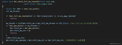从linux内核源码着手分析bbr bbr源码分析 csdn博客