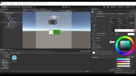 Toggle Switch Button Unity Youtube