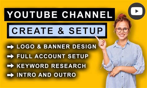 Create Setup And Optimize Youtube Channel With Logo Banner Design By Rehenaoffice Fiverr