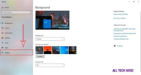 How To Change Taskbar Position In Windows 10 All Tech Nerd