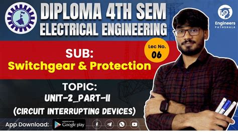 Lec 06diploma 4th Sem Ee Switchgear And Protection Unit 2circuit Interrupting Devices