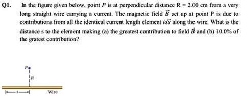 SOLVED Q1 In The Figure Given Below Point Pis At Perpendicular
