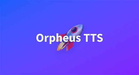 Orpheus TTS A Hugging Face Space By Athspi