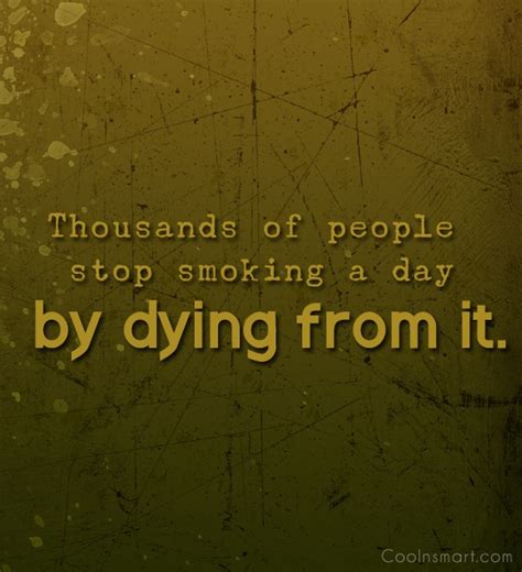 Quitting Smoking Quotes And Sayings Quotesgram
