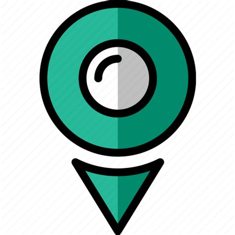 Location Map Navigation Pin Icon