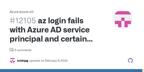Az Login Fails With Azure Ad Service Principal And Certain Client