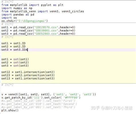 Python数据处理从零开始 第四章（可视化）（5）（韦恩图） 知乎