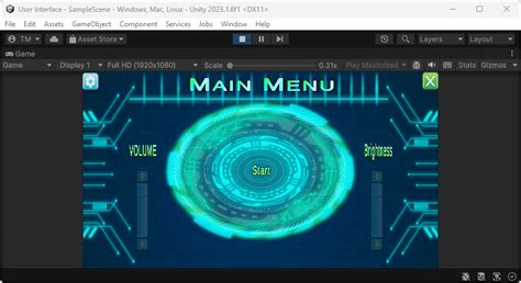unity user interface build a main menu in unity by thomas mauro medium