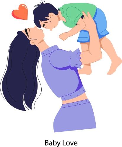 Mom Love Royalty Free Vector Image Vectorstock Mom Love Royalty Free Vector Image Vectorstock