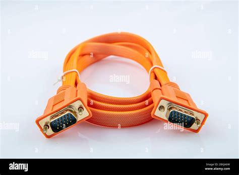 VGA Cable Use For The Connect Monitor And Mainboard In Case Computer