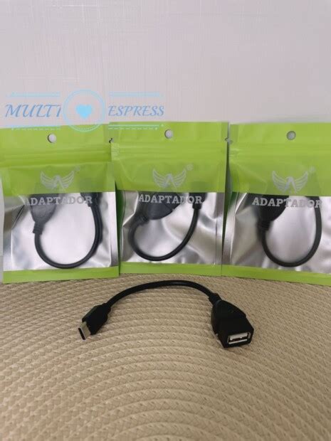 Cabo Otg Usb Tipo C Type C Celular Motorola Samsung Cj Blademaster