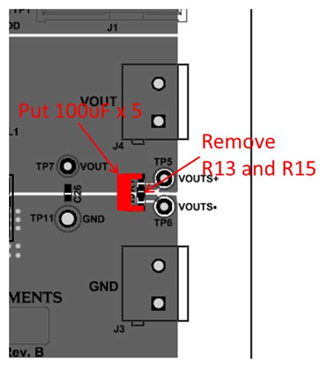 TPS544C20 EVM VOUT Voltage Drop Adding Capacitane Power Management Forum Power Management