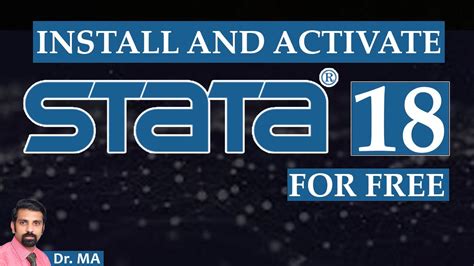 Free Install And Activate Stata 18 2024 Step By Step Guide Latest