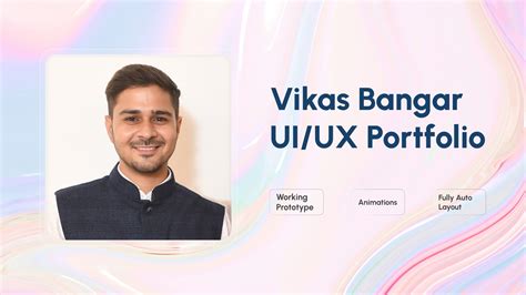 Vikas Bangar Uiux Portfolio Figma