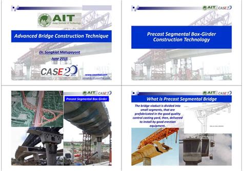 Precast Segmental Construction Of Bridges Pptx