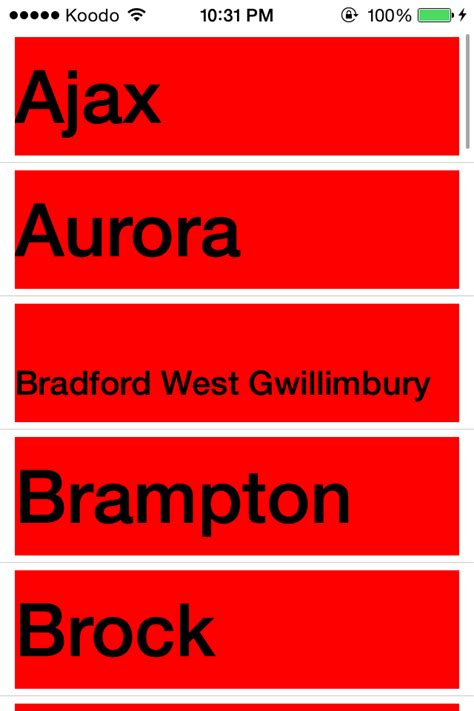 Ios How Come When My Uilabel Text Is Shrunken The Text Inside Is No