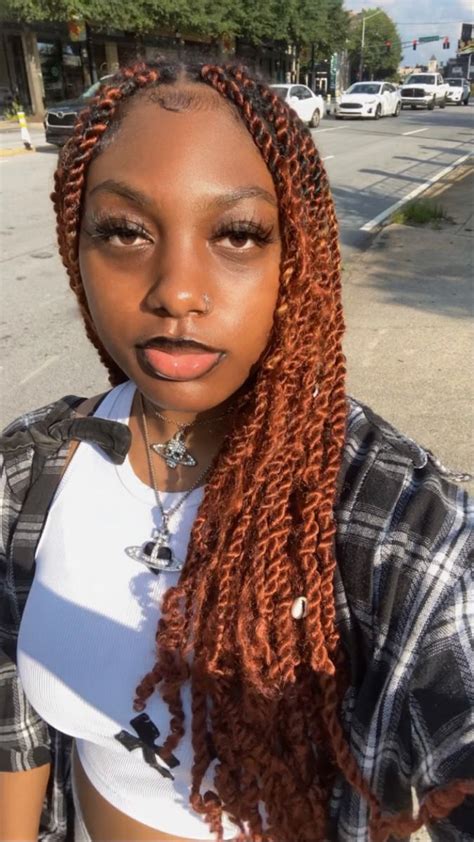 Ginger Bohemian Passion Twist Curly Girl Hairstyles Protective