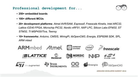 explore the new development instruments for arduino with platformio