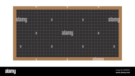 Educational Mathematical Graph Board In Colleges Stock Vector Image