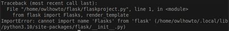 Common Errors On Flask And How To Fix Them